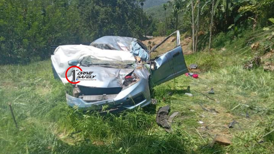 වාහනයක් පෙරැළී විදේශිකයකු ඇතුළු දෙදෙනකු මරුට - Rata.lk